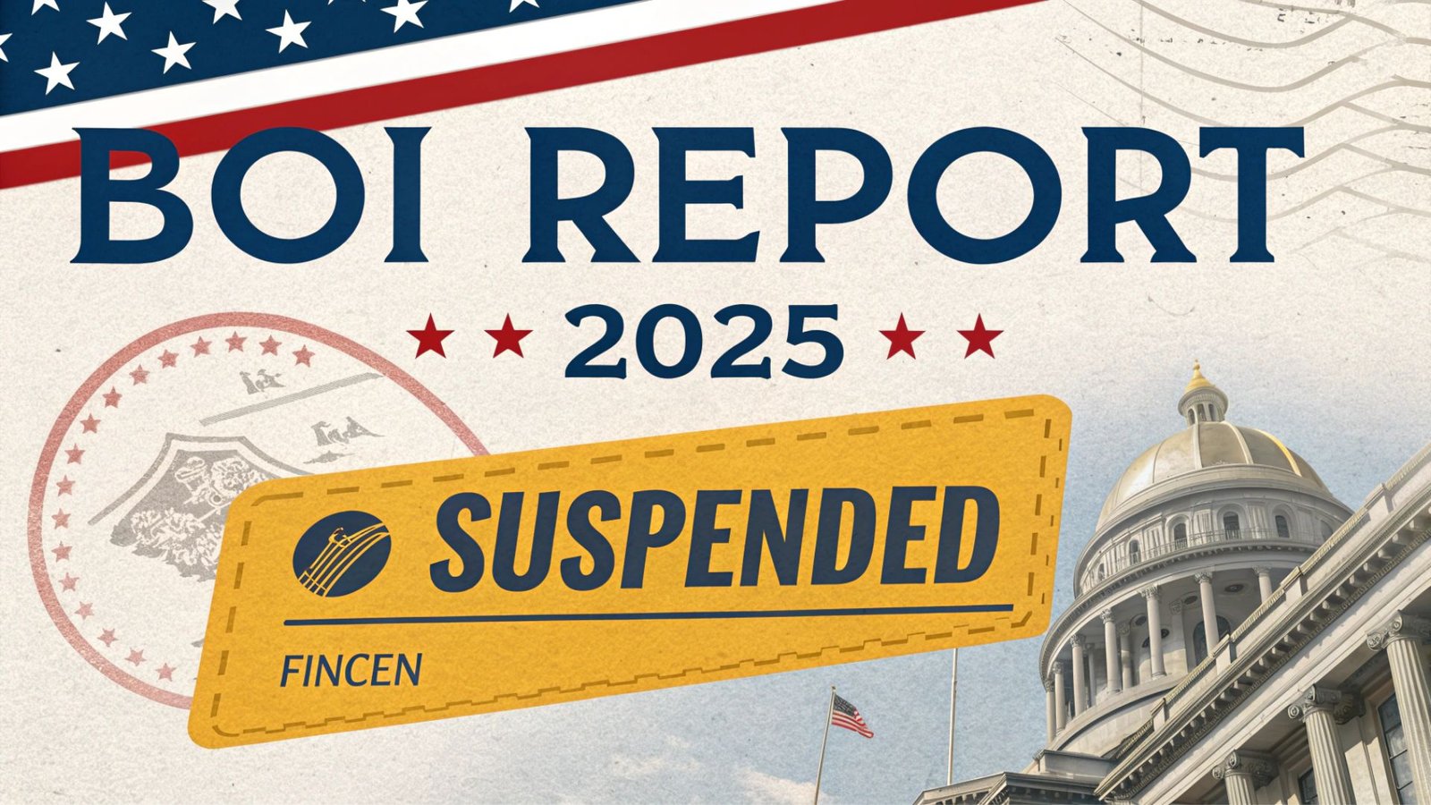 🚨 Suspensión del reporte BOI FinCEN 2025: Lo que debes saber